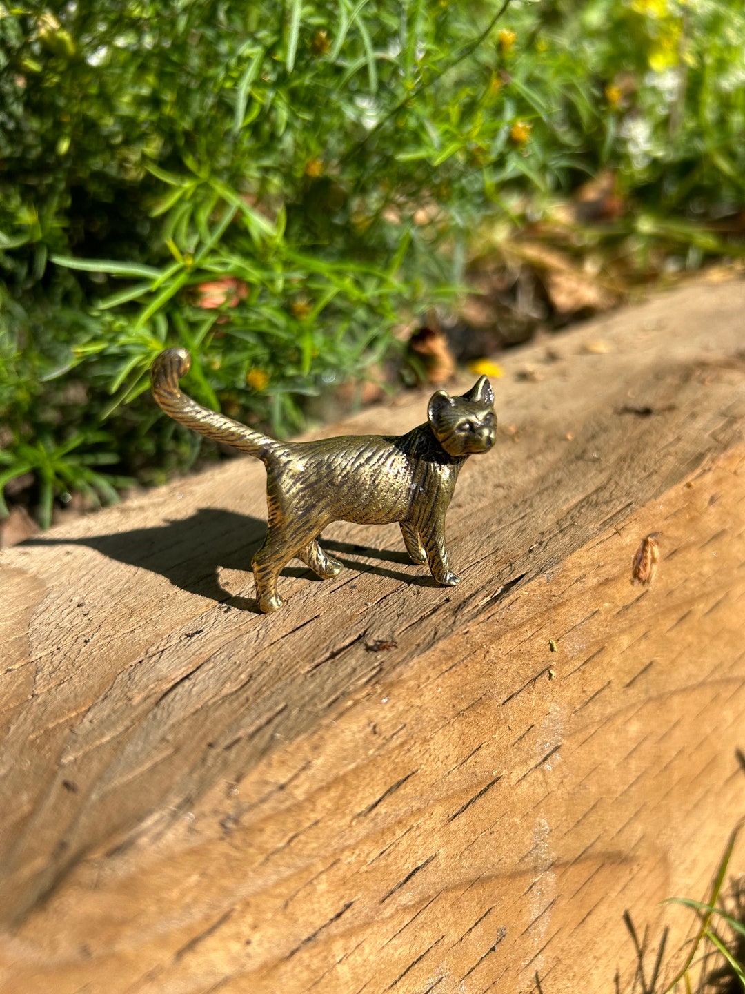 Brass Cat Ring Holder - Etsy