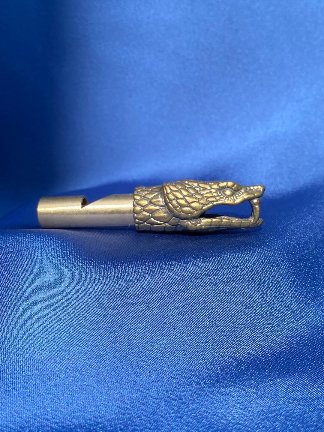 Vintage Brass Snake Whistle - Etsy