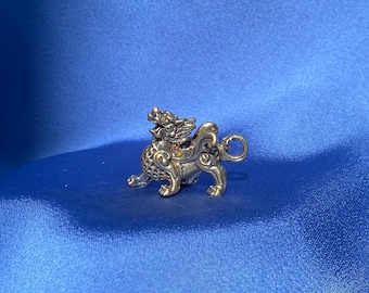 Antique Brass Dragon Candle Holders, Pair of Phoenix Candle Holders ...