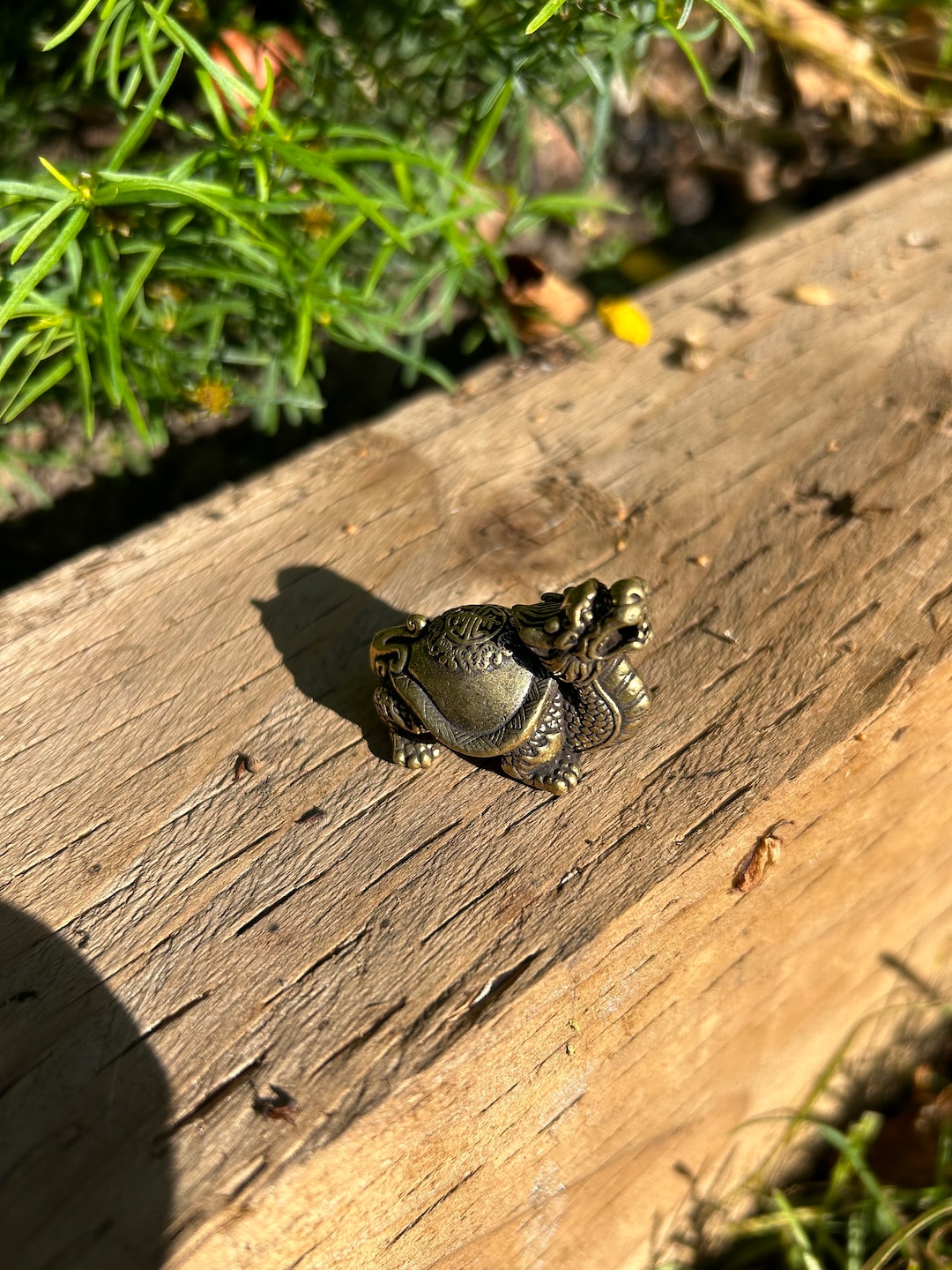 Brass Dragon Head Turtle Body - Etsy