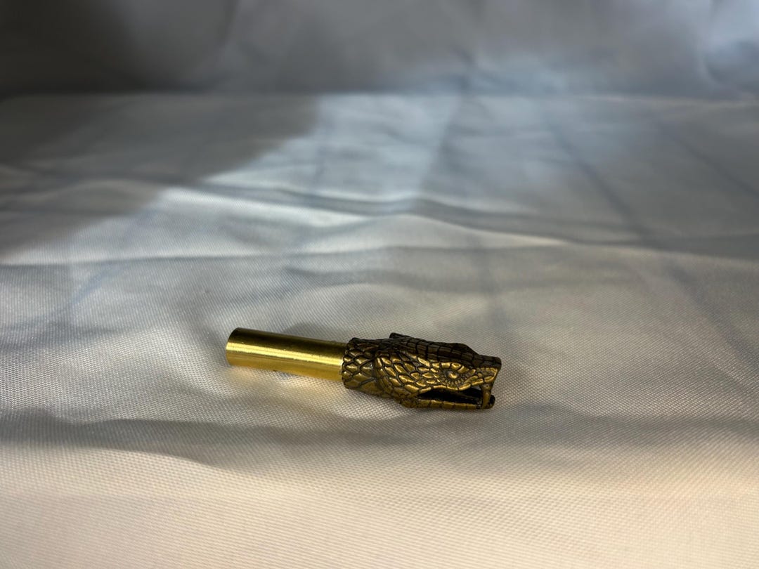 Vintage Brass Snake Whistle - Etsy