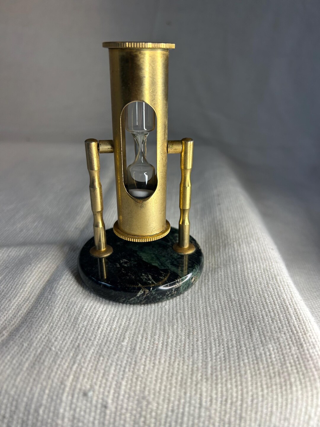 Vintage Brass Egg Timer - Etsy