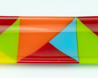 Modern Stacking Fused Glass Plates - Etsy