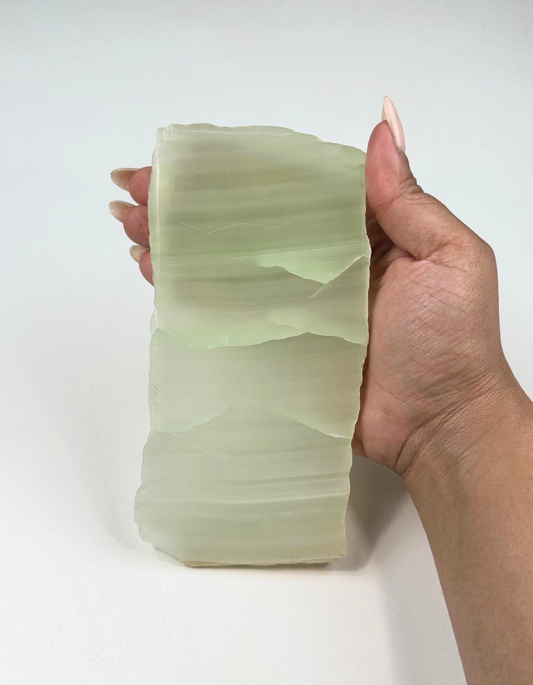 Green Calcite Slab, UV Reactive, Mint Green - Etsy
