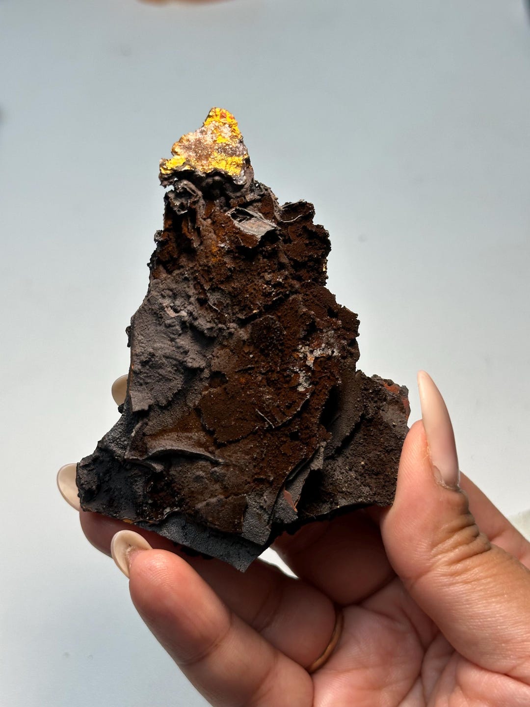 Goethite After Gypsum Epimorph, Chihuahua, Mexico - Etsy