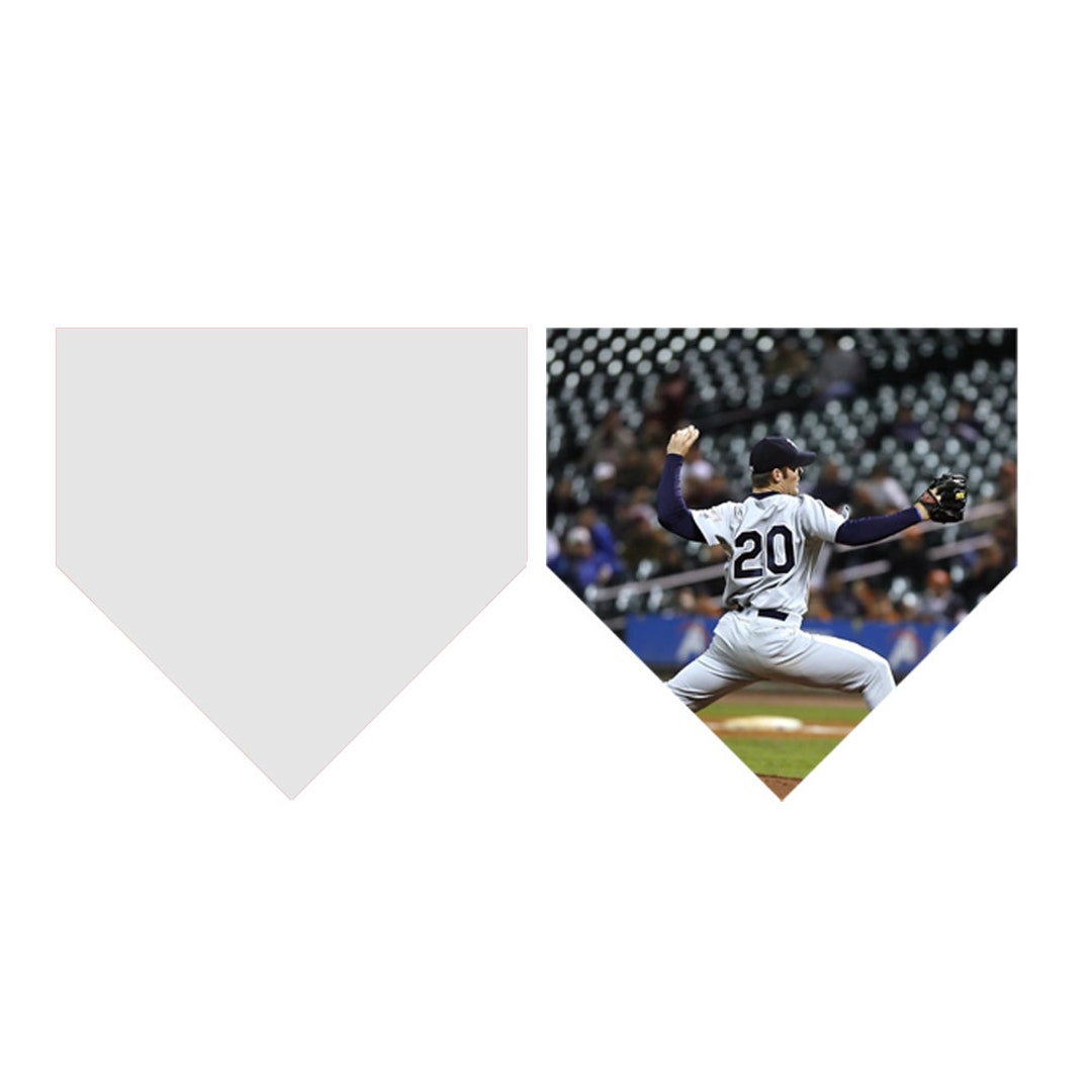 Baseball Home Plate Sublimation .032" THICK Aluminum Blanks - Set of 3 ...