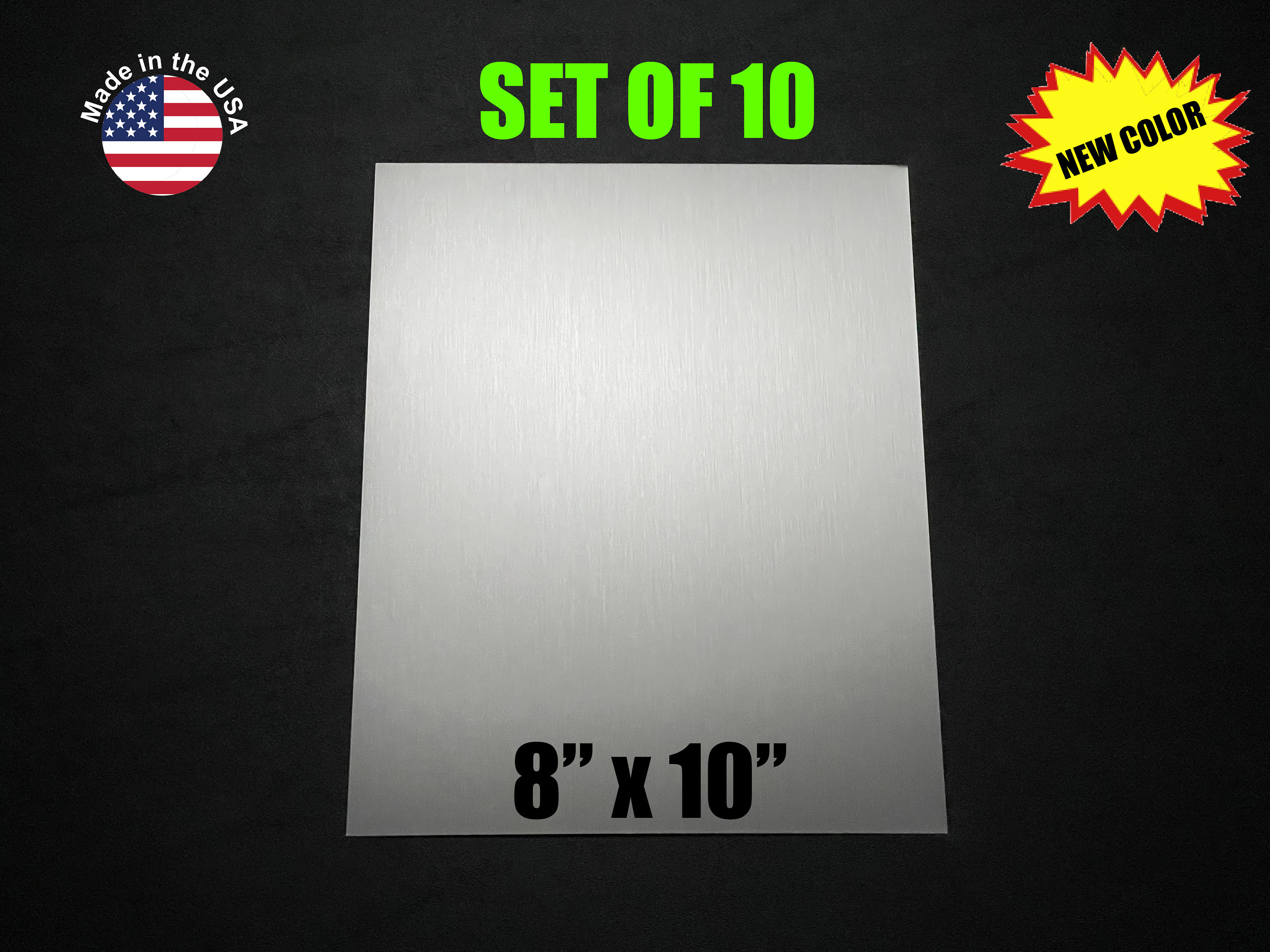 8x10 Aluminum Sublimation Photography Blanks 10 - Etsy