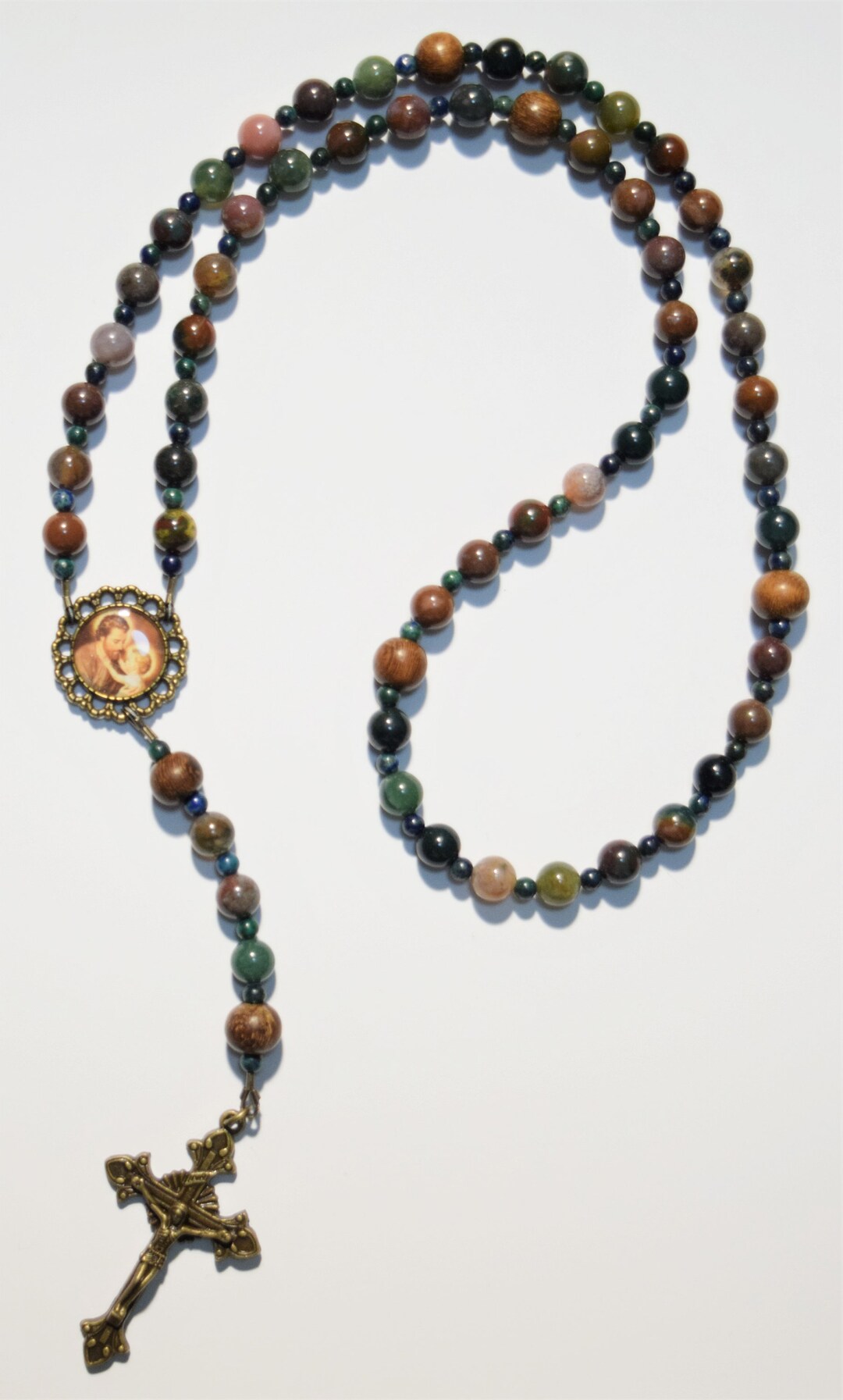 St. Joseph Rosary - Etsy