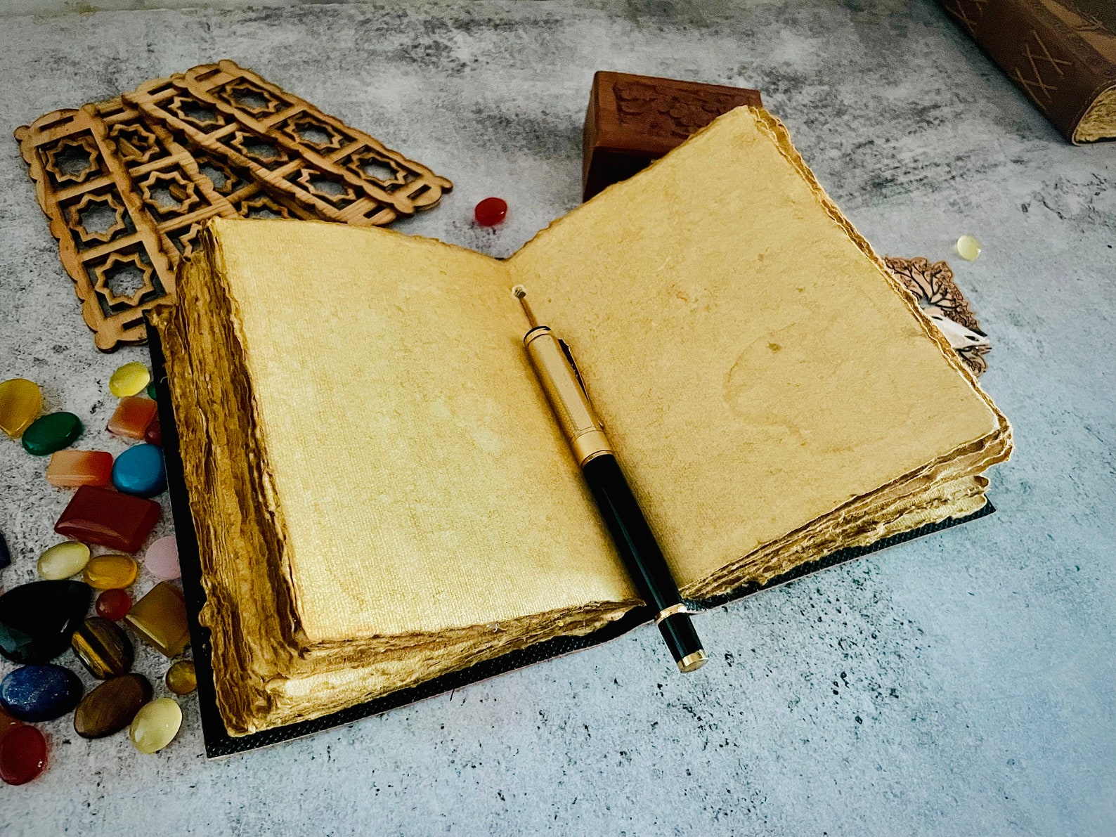 Witchcraft Book Wiccan Spell Book of Shadows Vintage - Etsy