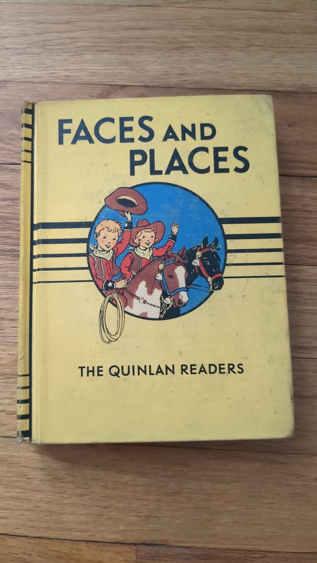 VINTAGE 1952 Faces and Places- the Quinlan Readers - Etsy