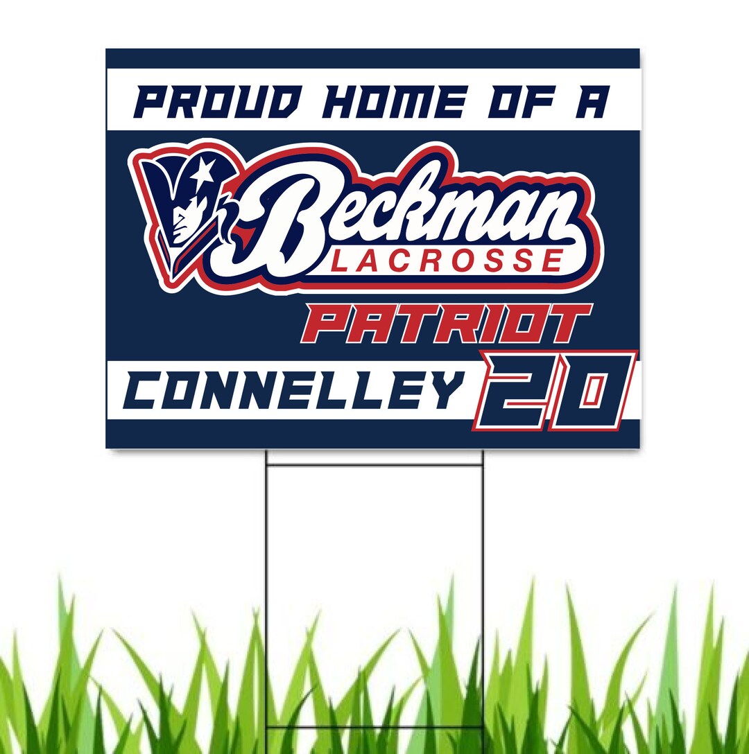 Customizable Sports Yard Sign - Etsy