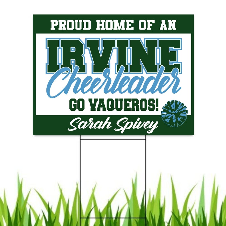 Custom Sports Yard Signs- Minimum 12 Piece Order - Etsy