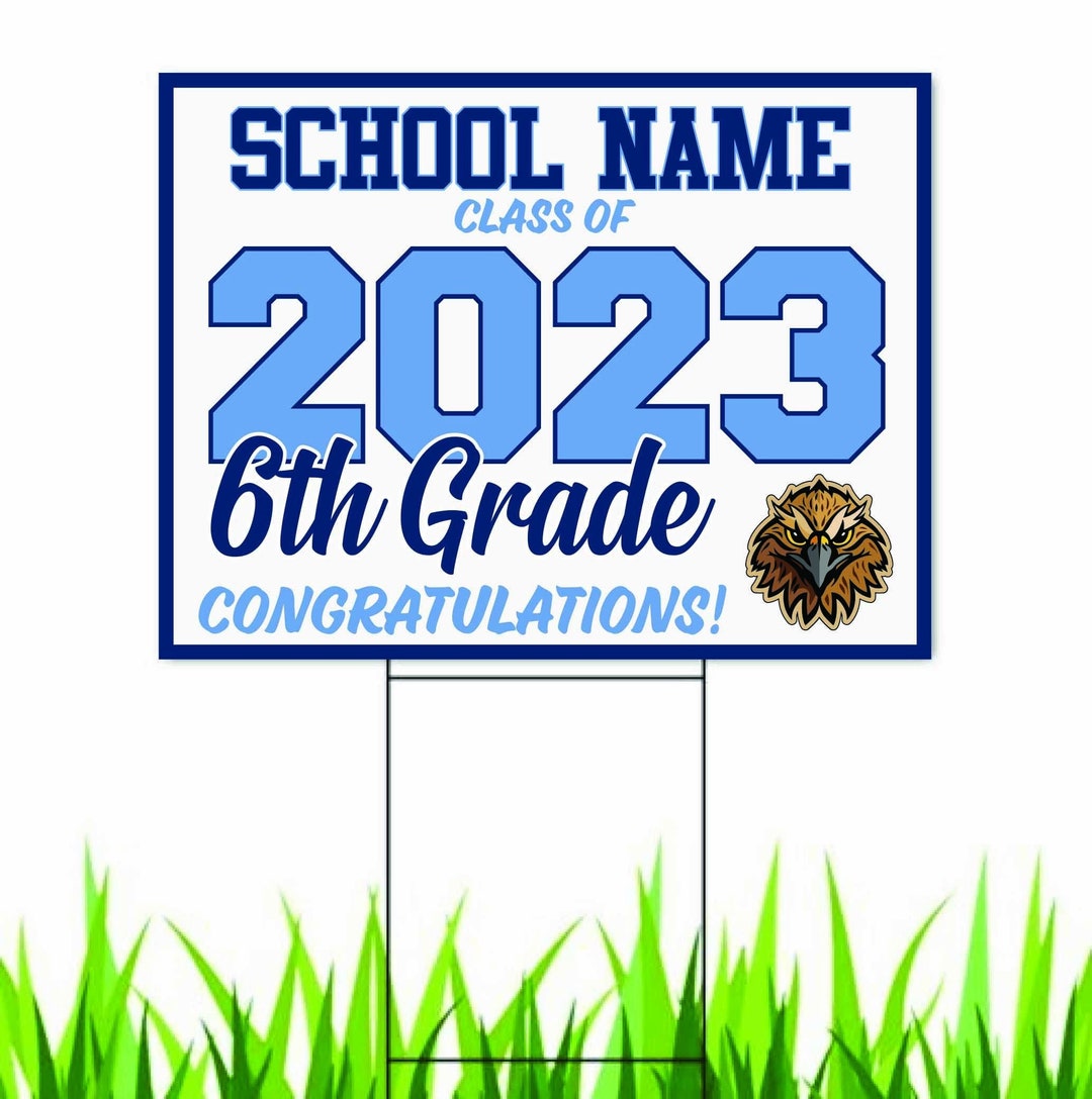 Custom Graduate Yard Signs- 12 Piece Minimum Order - Etsy