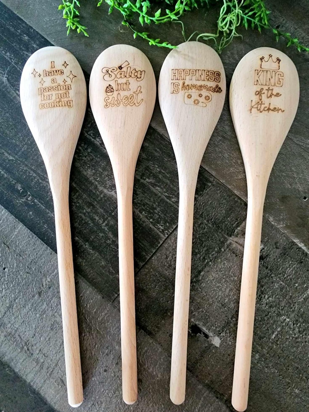 Wooden Spoon With Fun Sayings, Bridal Shower, Wedding Shower Favor ...