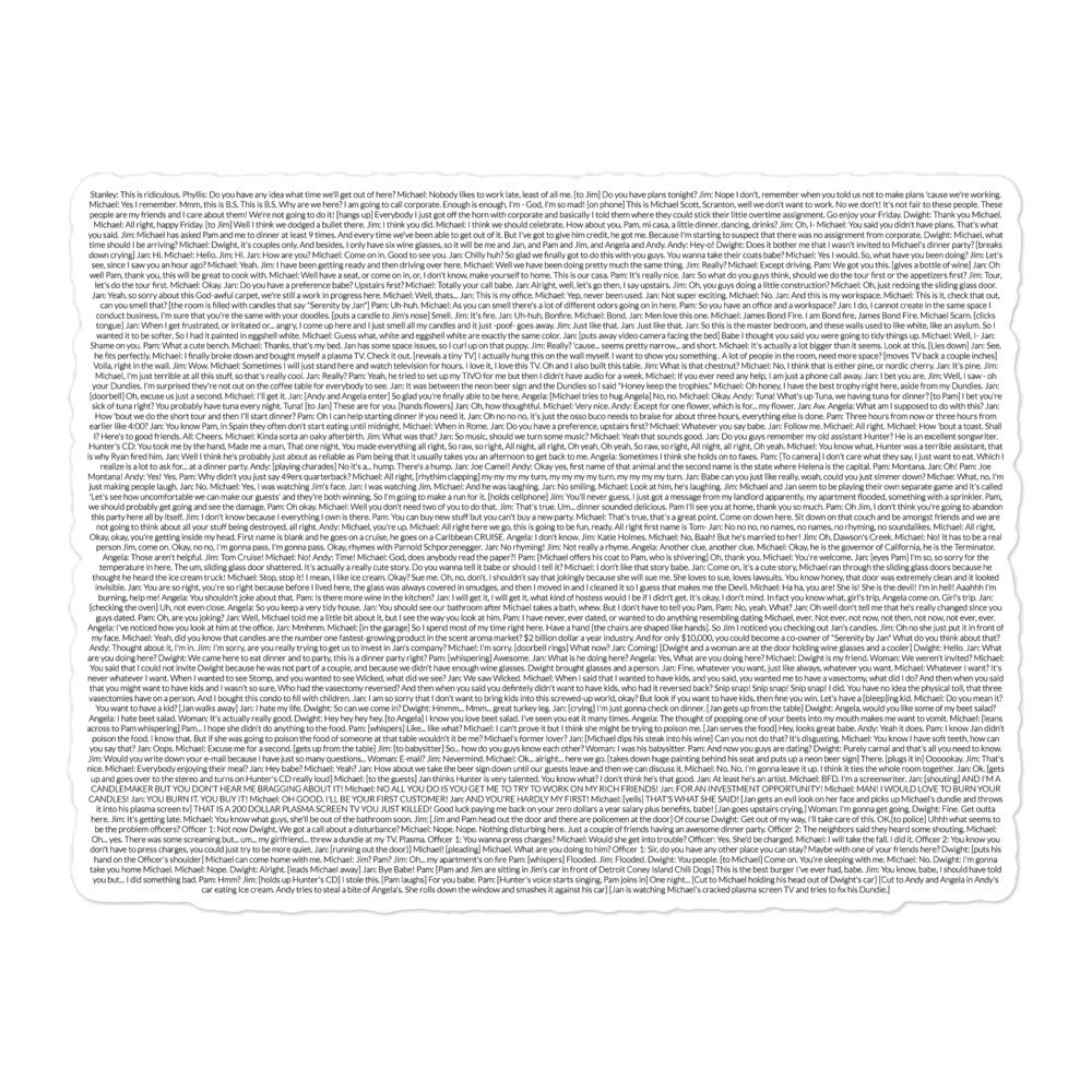 The Office Dinner Party Script Sticker The Office Laptop Etsy the-office-dinner-party-script-sticker-the-office-laptop-etsy
