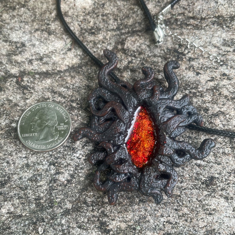 Stranger Things Inspired Portal to the Upside Down Pendant - Etsy