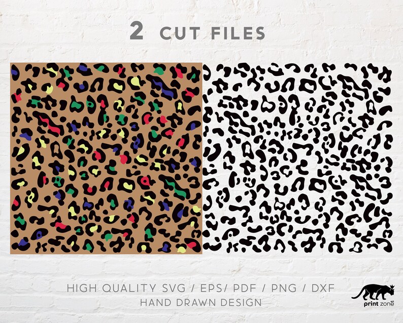 Leopard Pattern Svg Leopard Spots Svg Cheetah Svg Animal | Etsy