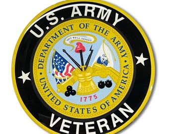 Us Army Car Emblem - Etsy