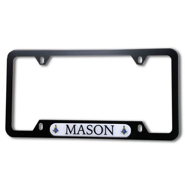 Masonic License Plate Frame - Etsy