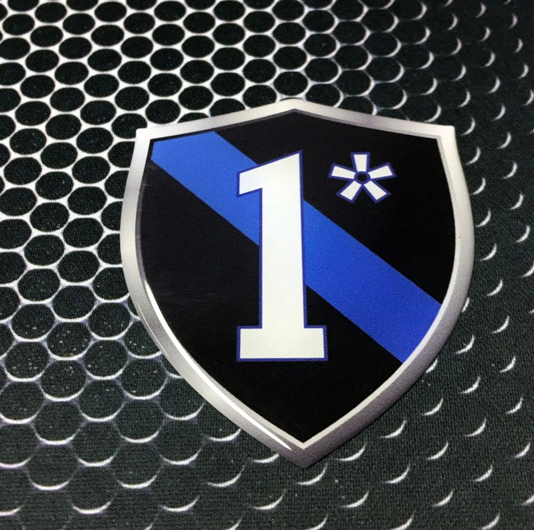Thin Blue Line 1* Police One ASS to RISK Domed Decal Swat Sticker 3D 2 ...