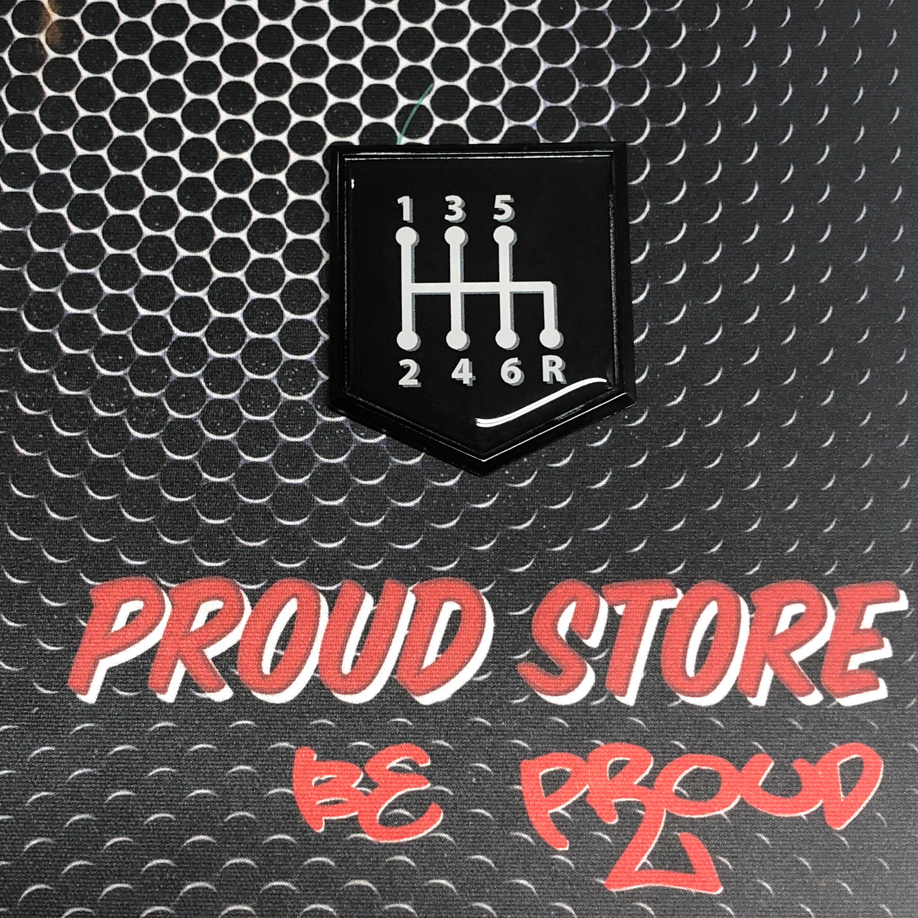 Manual shift Decal 6 speed Car Domed BLACK Emblem decal BLACK | Etsy