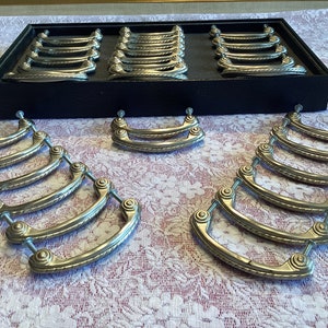 Art Deco Silver Metal Drawer Pulls Being Sold in Different Quantities ...
