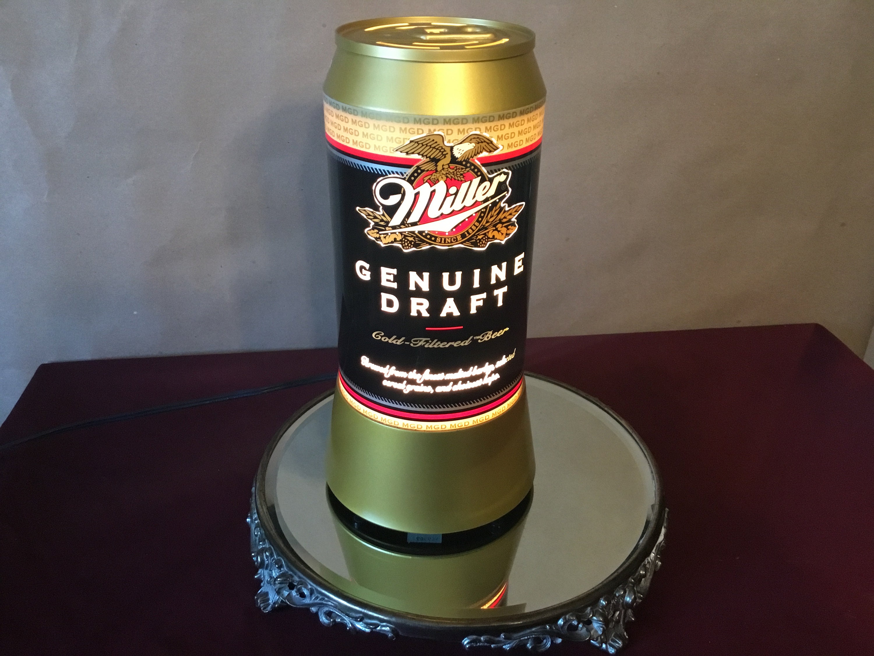 Miller Genuine Draft Beer Can