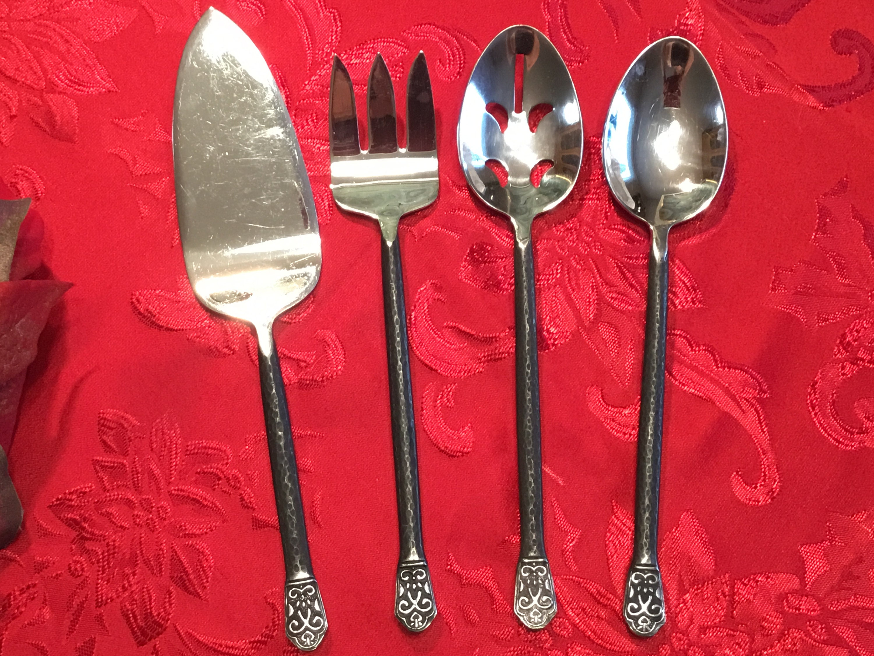 A 4 Piece Serving Set Made by Gourmet Settings With Stainless - Etsy
