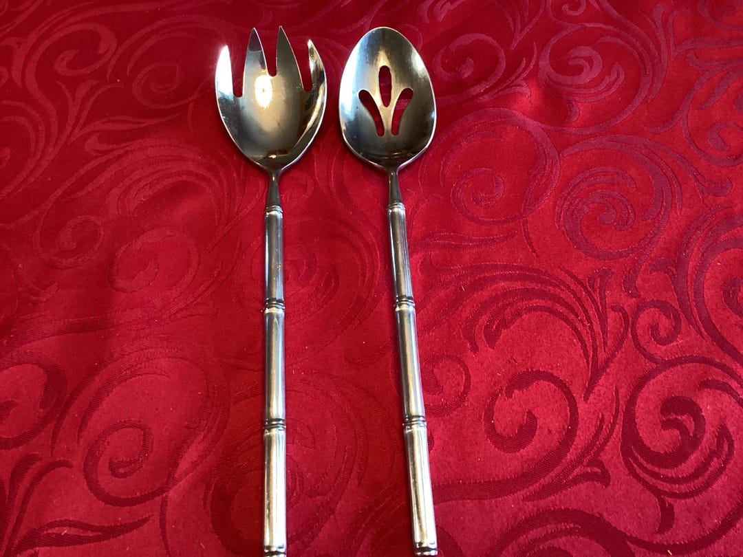 Metal Bamboo Handles on Spoon and Spork Stainless Steel From Stanley ...