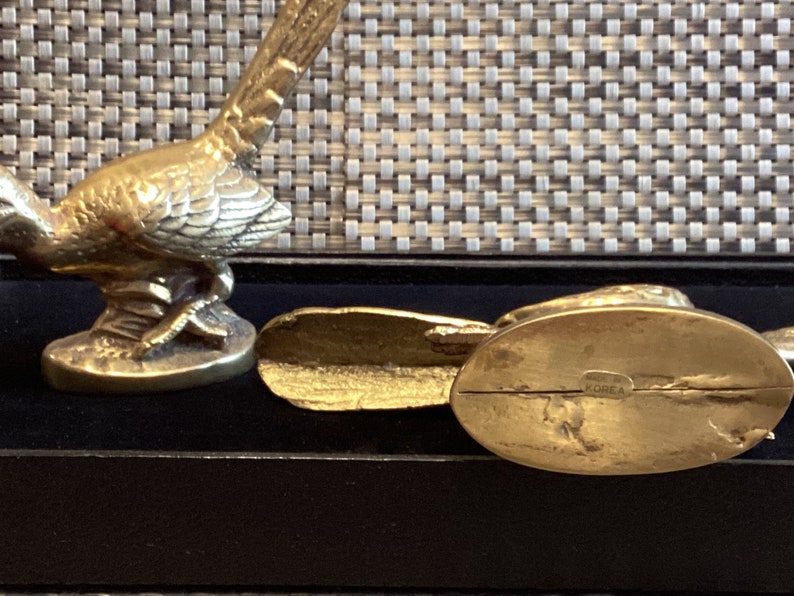 Solid Brass Pair of Road Runner Birds Greatly Detailed and in - Etsy