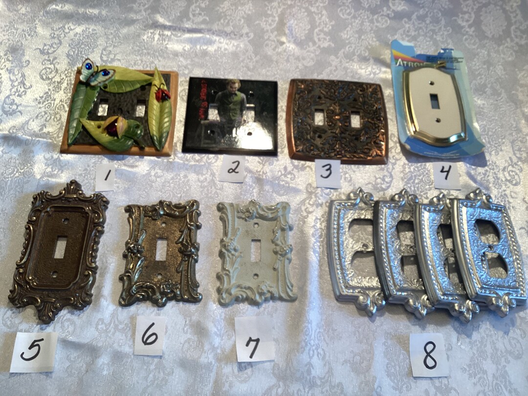 Switch / Plug Wall Plates 8 Different Types Styles to Choose From ...
