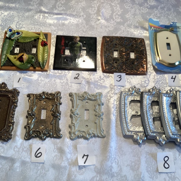 Retro Switch Plates - Etsy