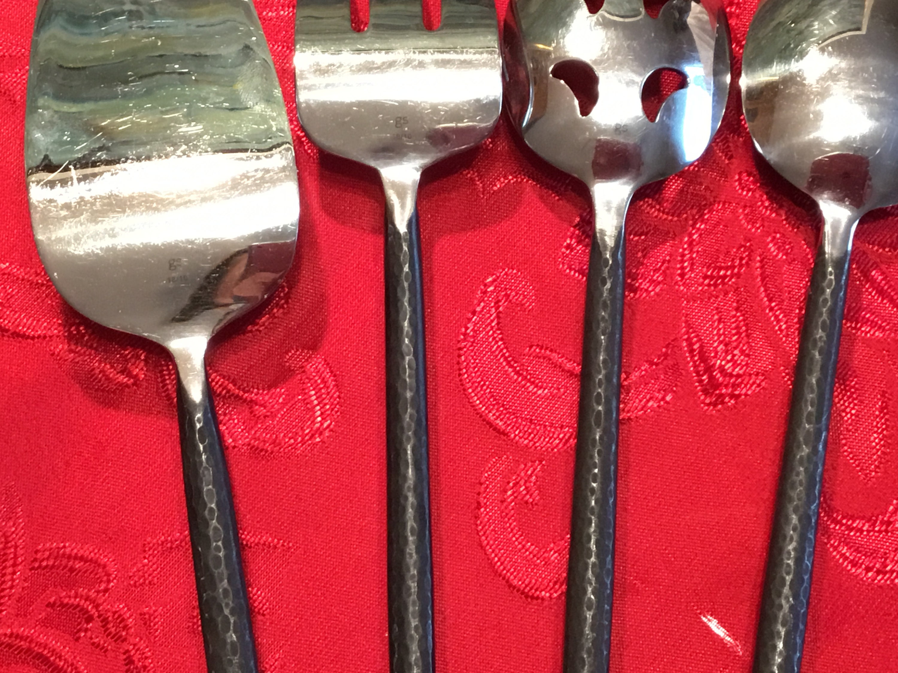 A 4 Piece Serving Set Made by Gourmet Settings With Stainless - Etsy