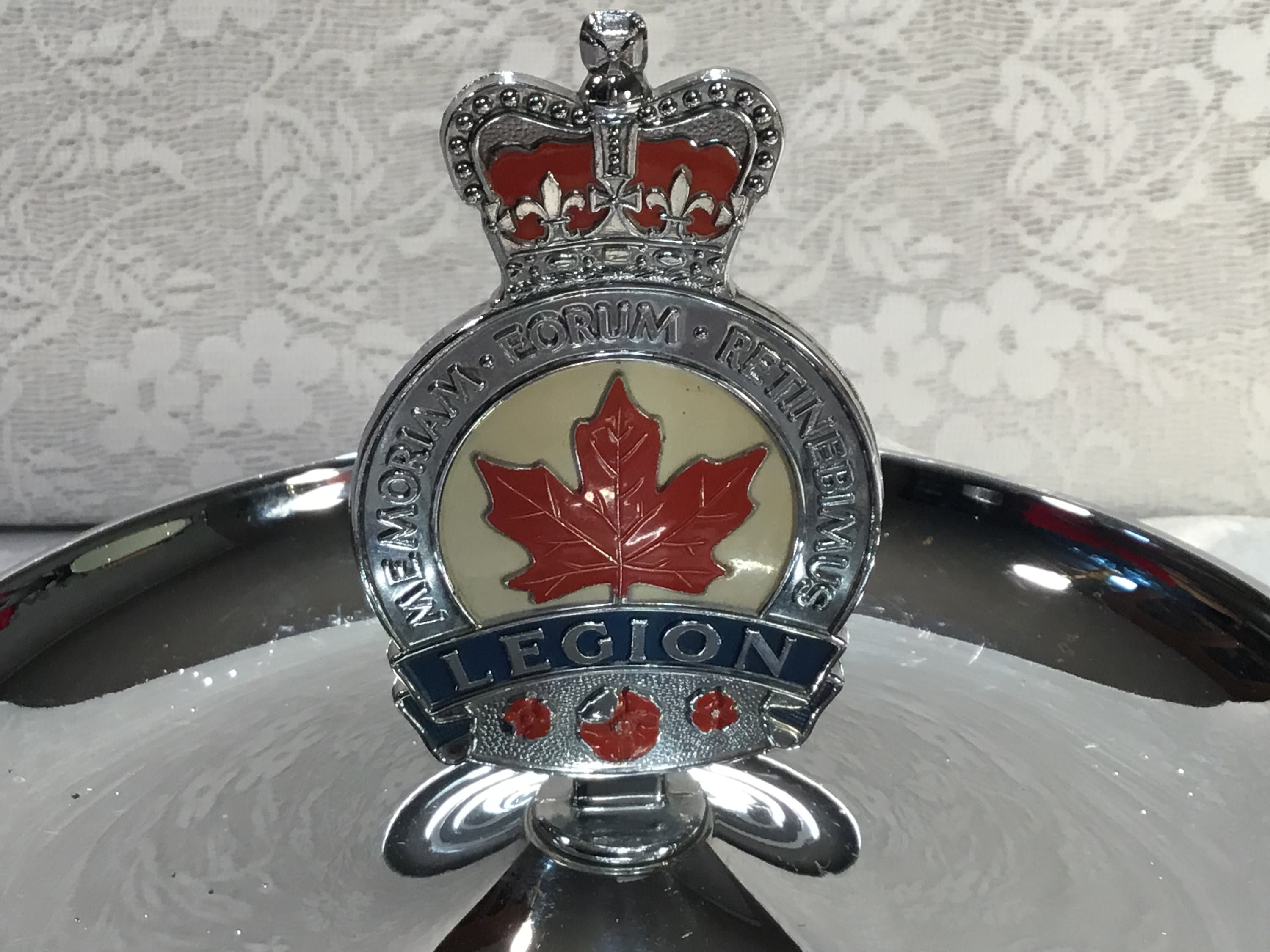Vintage MCM Chrome Legion Coin Collector Great for Jewelry Keys Coins ...