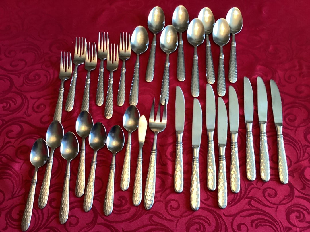 Majestic Pattern Cambridge Stainless Steel Glossy Hammered Handles ...