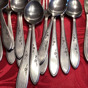 Imperial Stainless Flower Dance Pattern 26 Retro MCM Pieces of Flatware ...