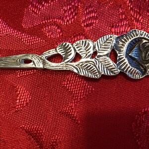 800 Sterling Antiko 800 Decorative Ornate Roses /pattern Hildesheim ...
