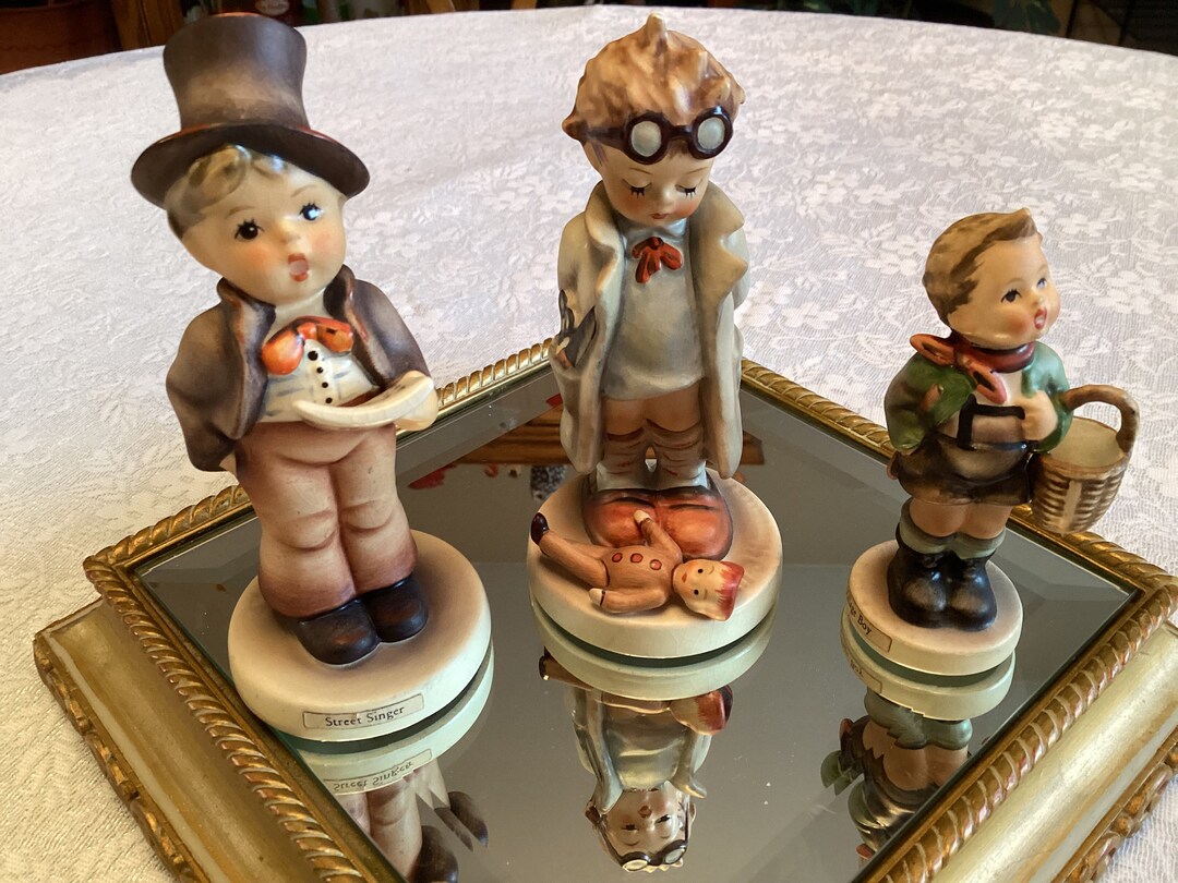 Hummel Figurines Street Singer / Doctor / Village Boy - Etsy
