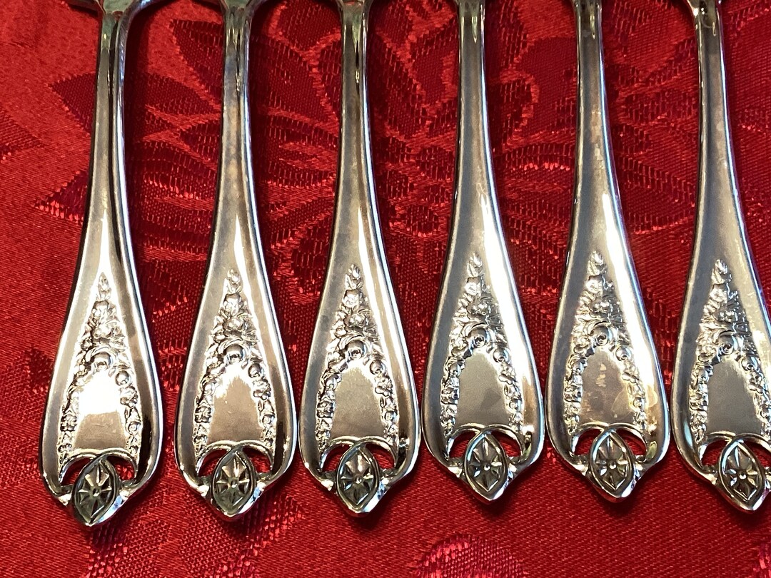 Old Colony Pattern 1847 Rogers Brothers Silver Plated Silverware 1910 ...