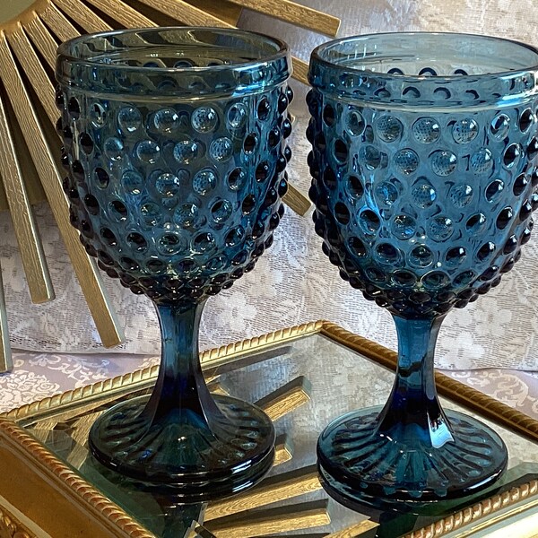 Hobnail Glassware - Etsy