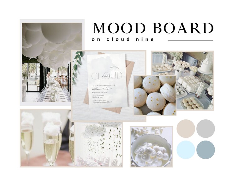 On Cloud Nine Bridal Shower Welcome Sign the Bride is on - Etsy