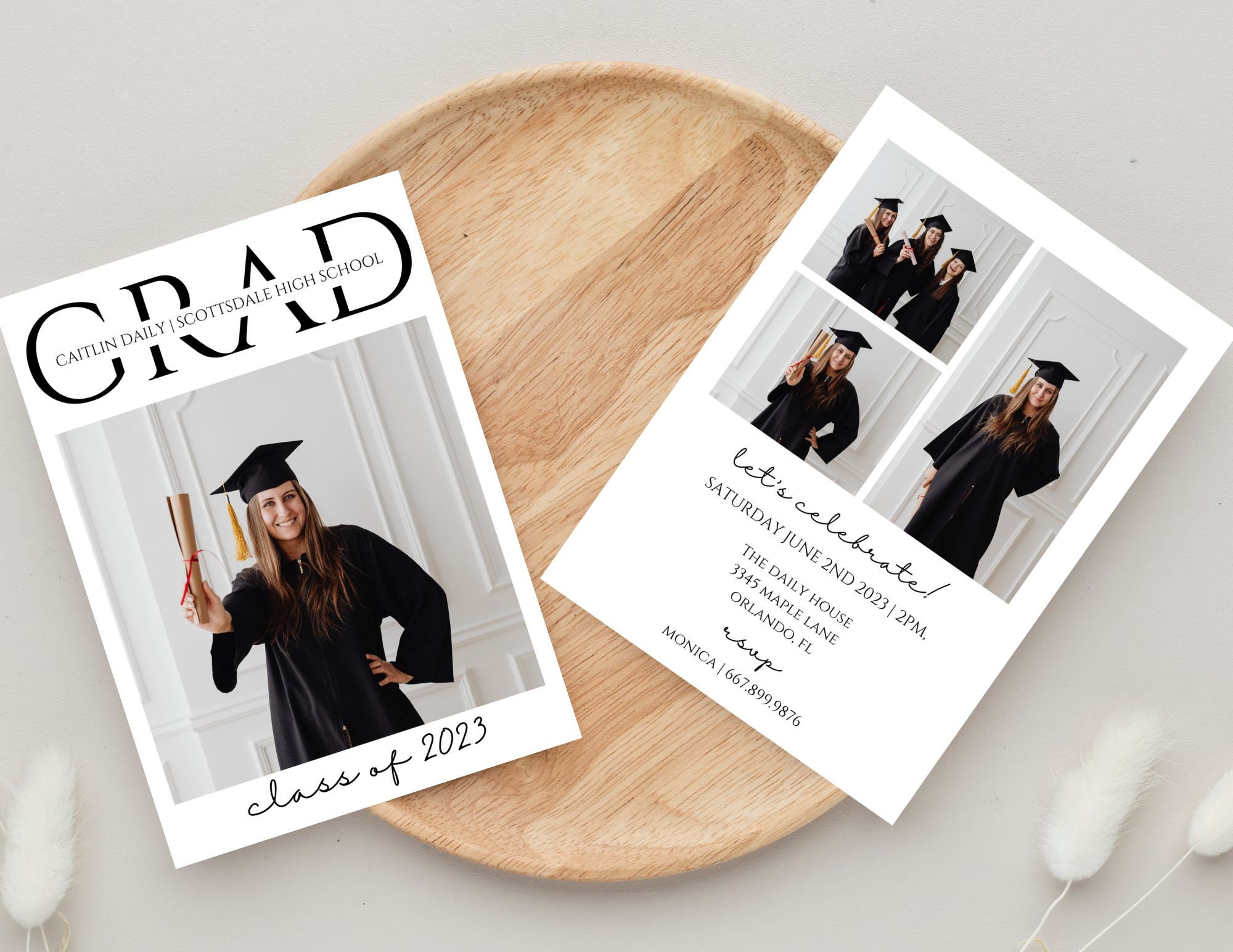 2023 Graduation Invitation, Graduation Party Invitation, Graduation ...