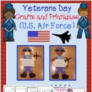 Veterans Day Craftivity (U.S. Air Force) - Etsy