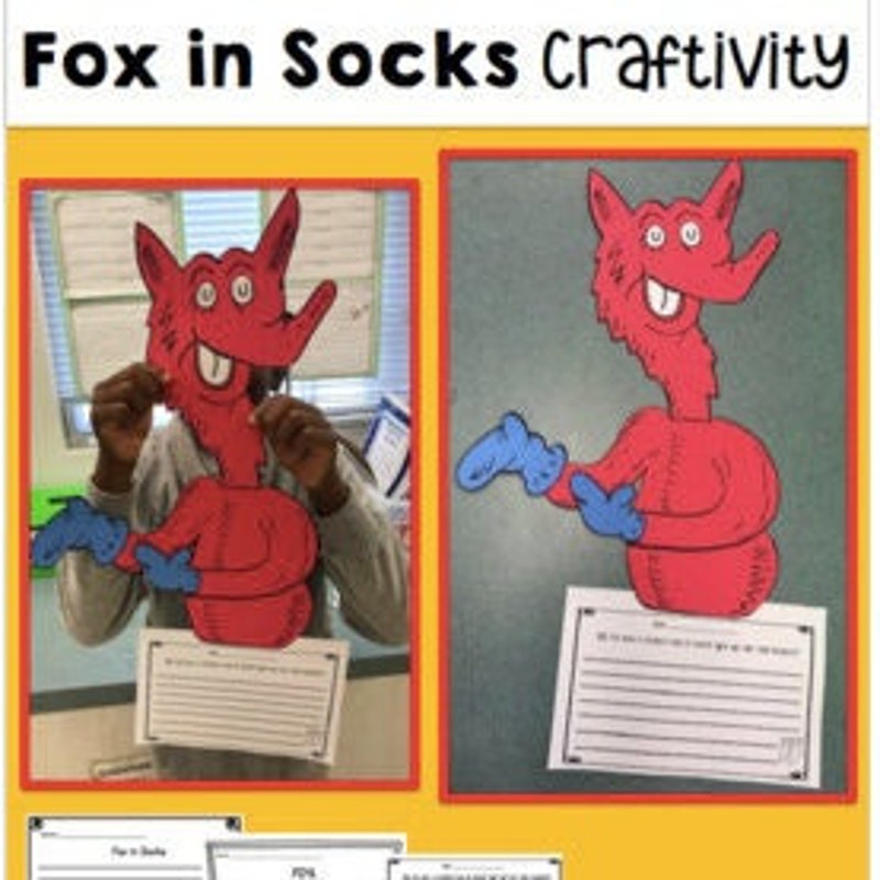 Fox in Socks - Etsy