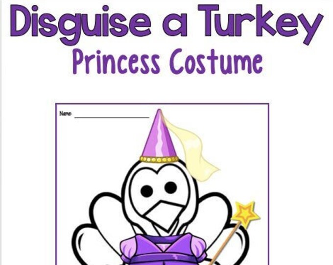 Disguise a Turkey Princess Costume - Etsy