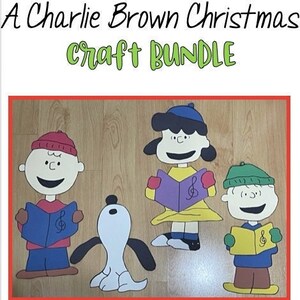 A Charlie Brown Christmas Craft BUNDLE - Etsy