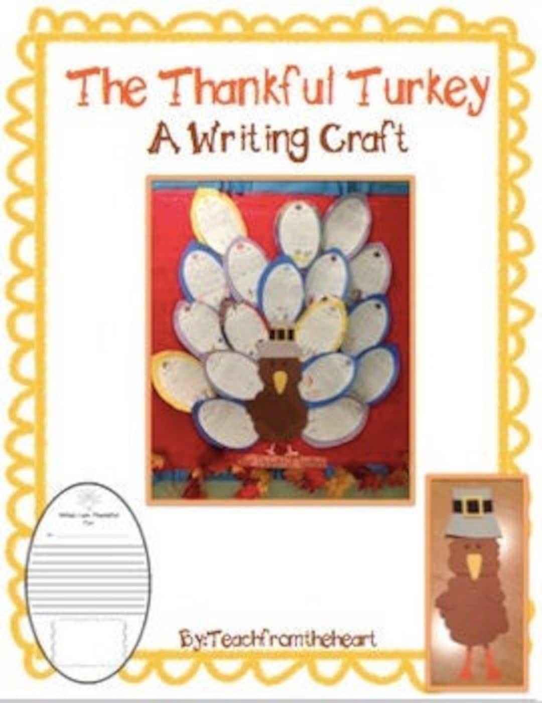 The Thankful Turkey - Etsy