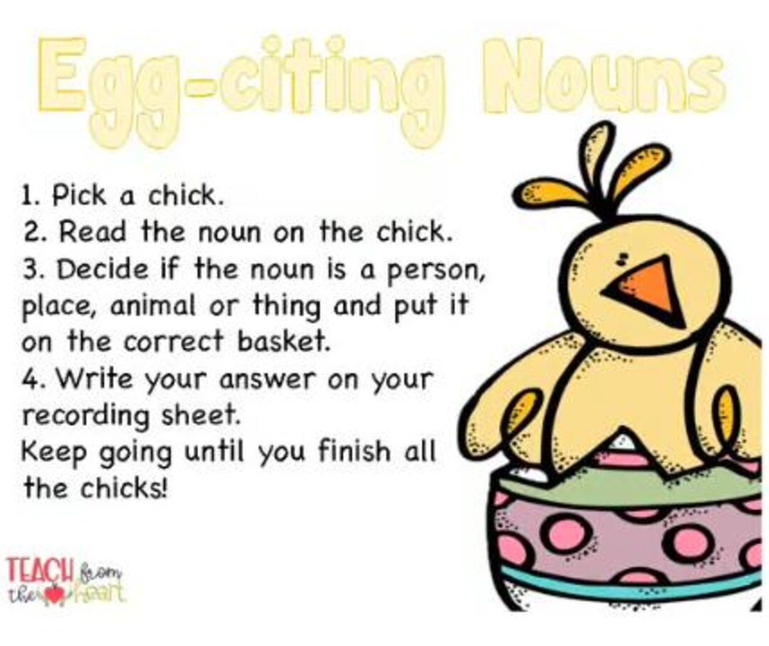 Egg-citing Nouns - Etsy