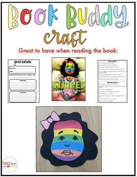 A Bad Case of Stripes Craftivity - Etsy