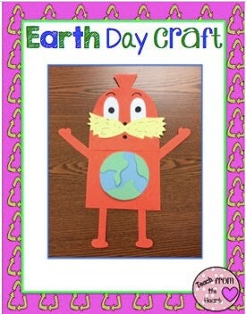 Earth Day Craft Lorax - Etsy
